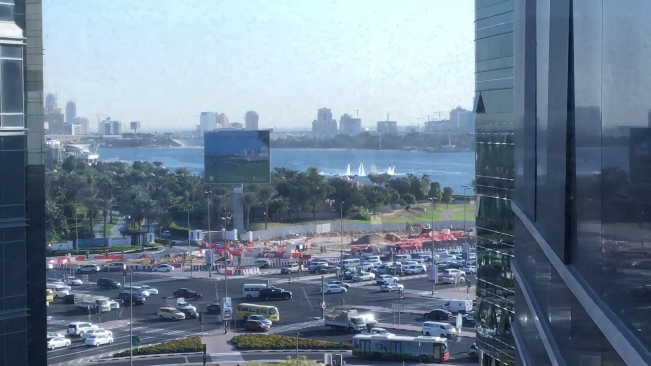 Water jet Dance in Dubai Creek - YouTube