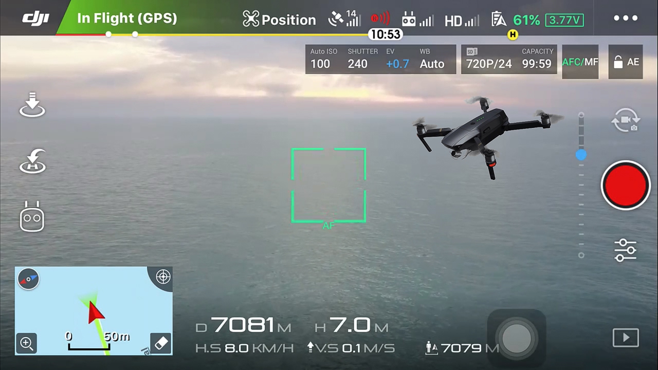 DJI Mavic Pro Long Range - TEST -7000m Battery Mod Adaptor/STOCK RC ...