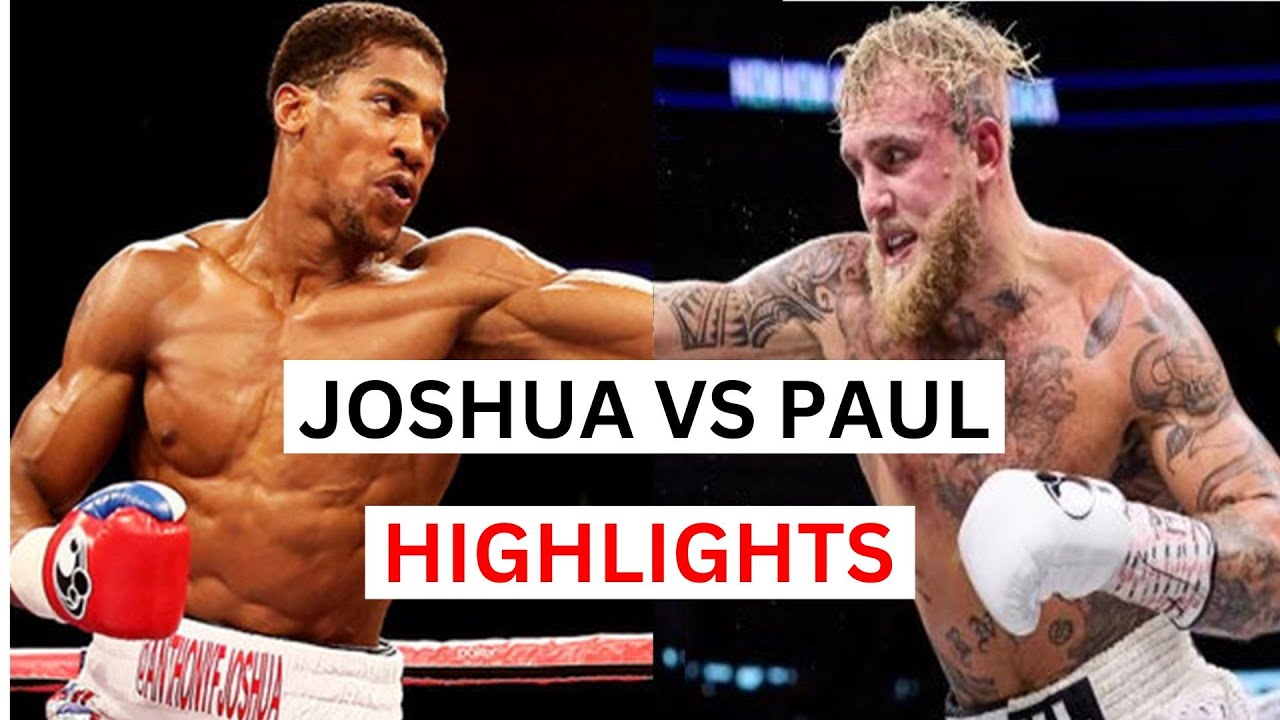 Jake Paul vs Anthony Joshua Highlights & Knockouts - YouTube