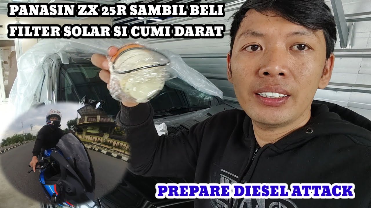 PANASIN ZX25R SAMBIL BELI FILTER SOLAR SI CUMI DARAT ⁉️ PREPARE DIESEL ATTACK ‼️ - YouTube