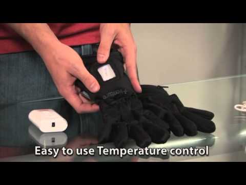 Venture Battery Powered Heated Glove Liners - YouTube