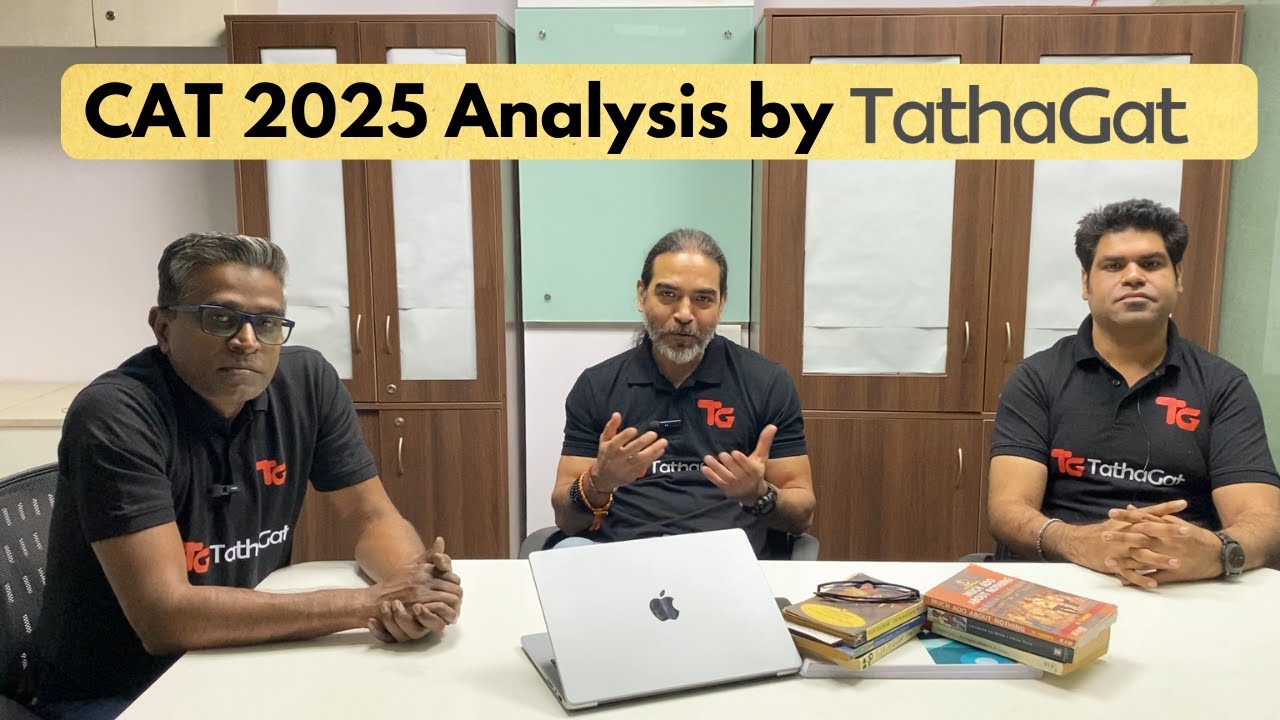 CAT 2025 Analysis and Expected Cut-off by TathaGat - YouTube