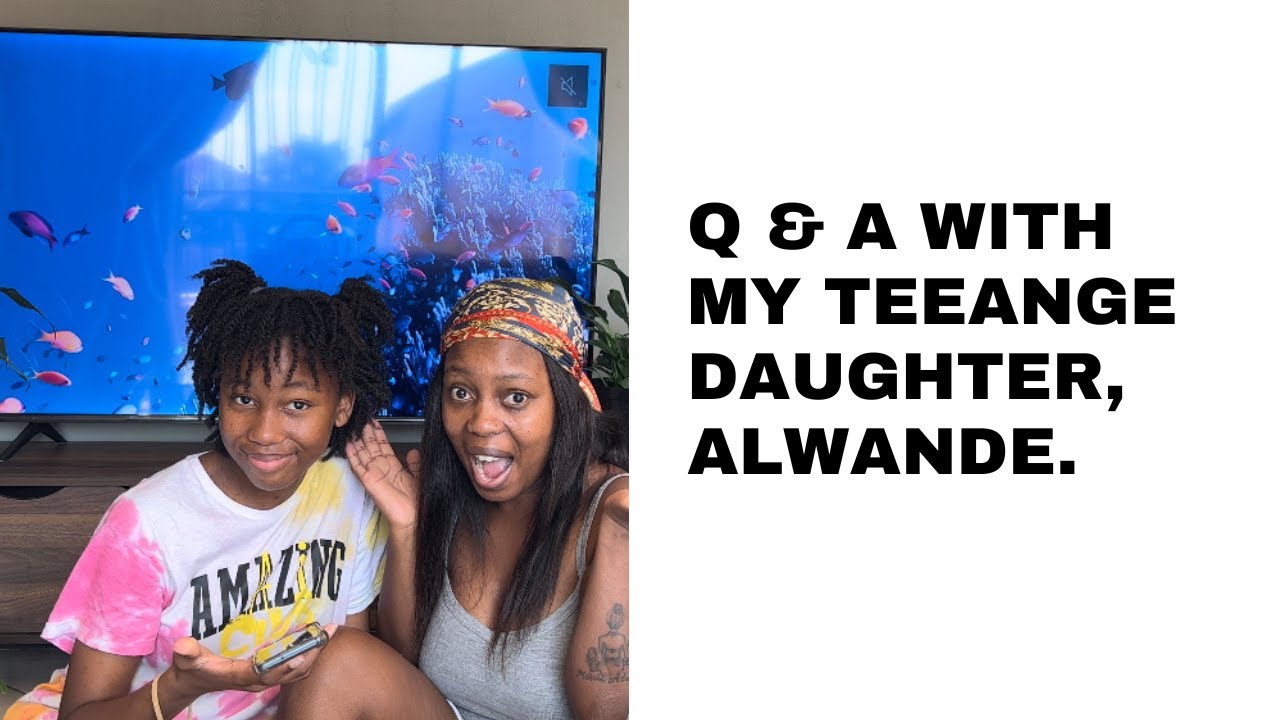 #VLOGTOBER : Q&A With My Teenage Daughter, Alwande. - YouTube