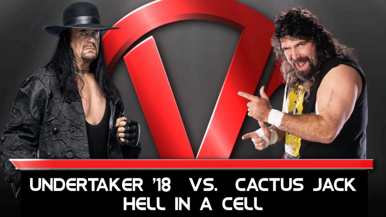 The Undertaker vs Cactus Jack Mic Folly in HELL IN A CELL - YouTube