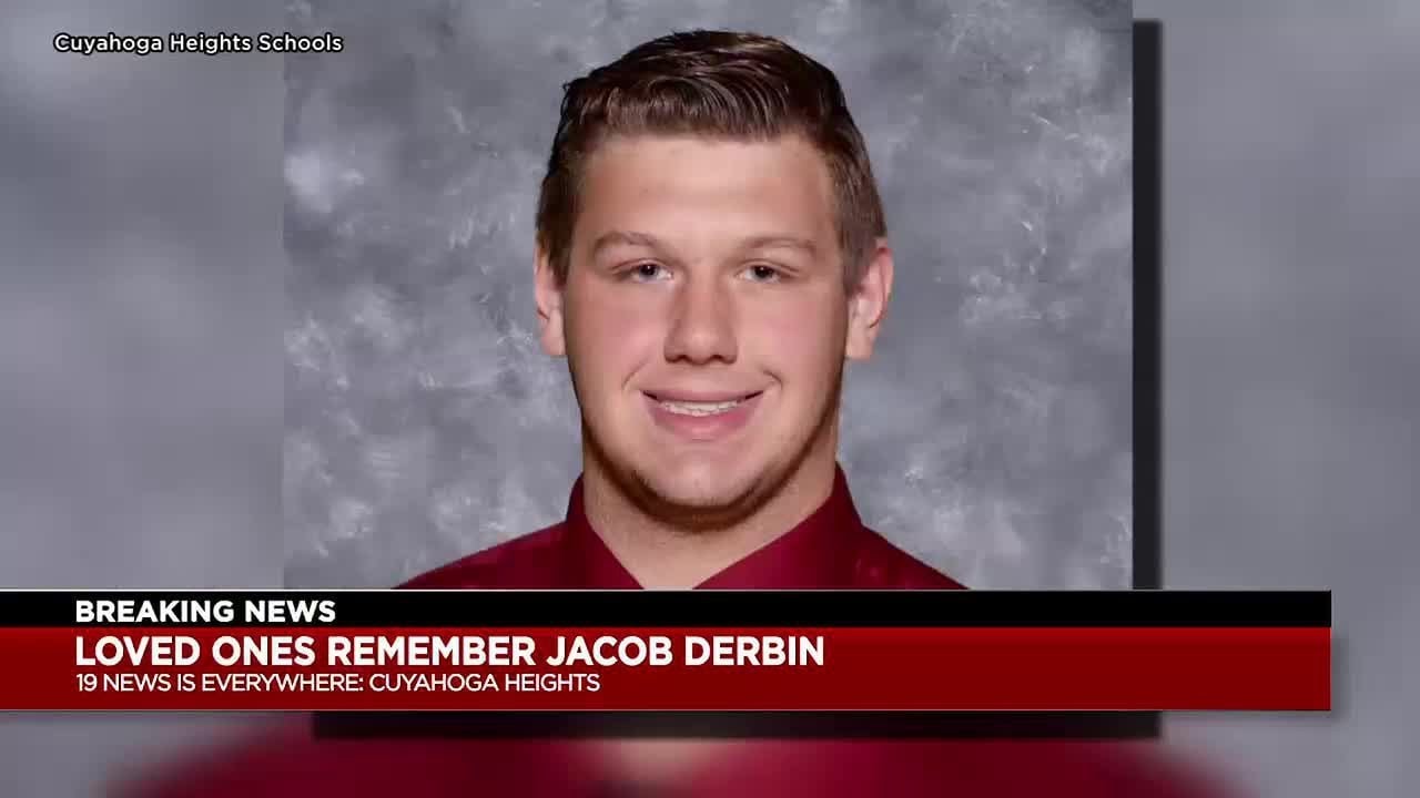 Community remembers fallen Euclid Officer Jacob Derbin - YouTube