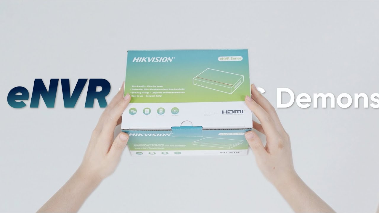 Hikvision eNVR Unboxing & Demonstration - YouTube
