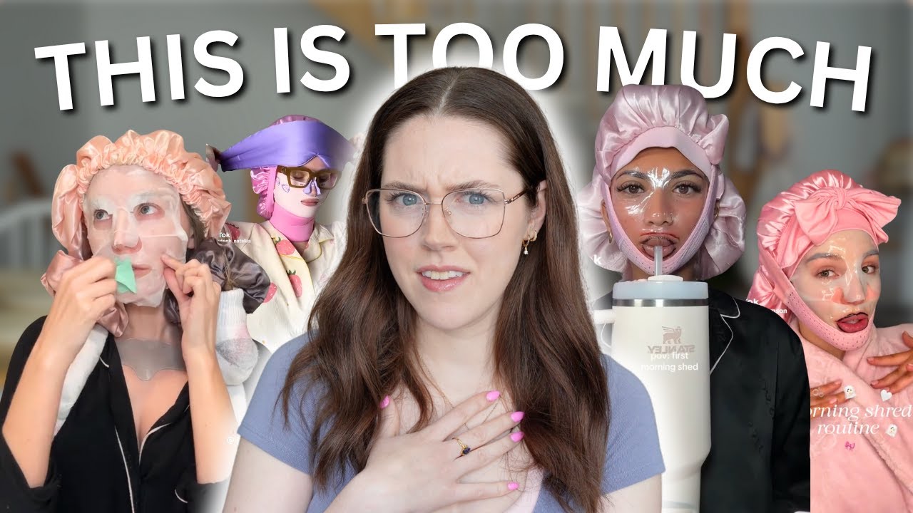 Morning Shed Self-Care Routines Are Out of Control - YouTube