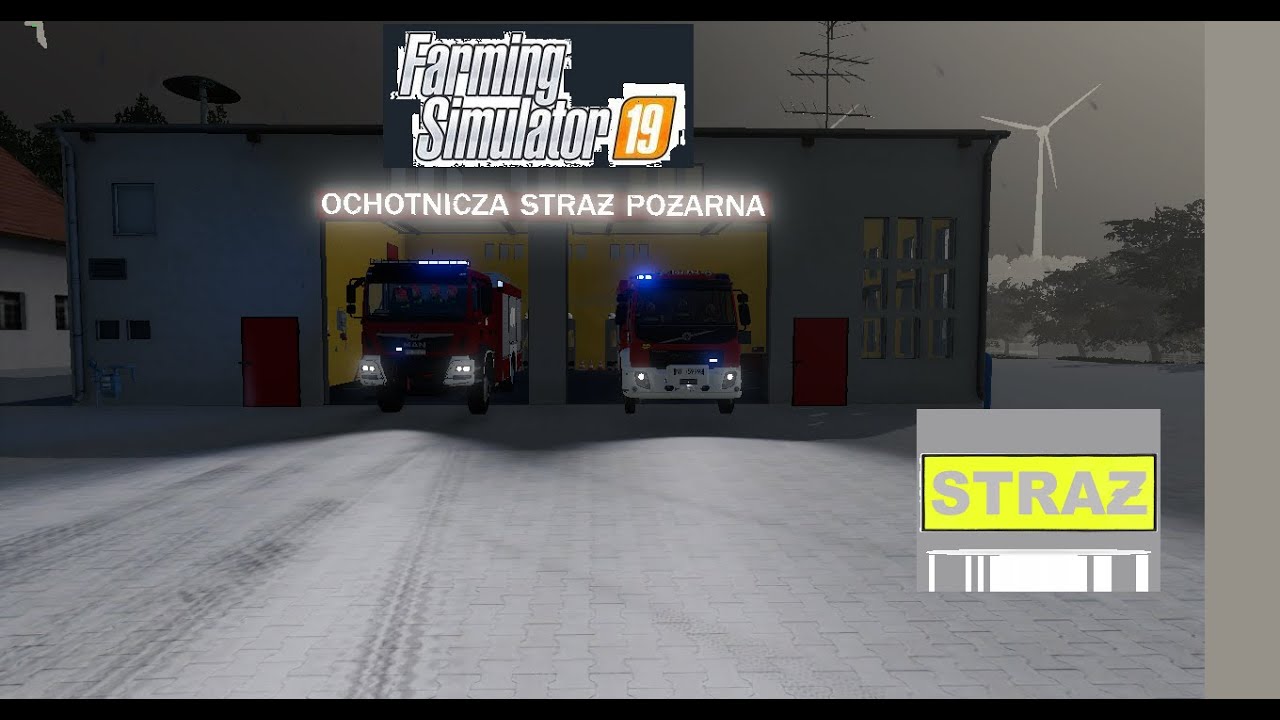 FS19 ,,OSP zawsze w akcji #1"drzewo na drodze - YouTube