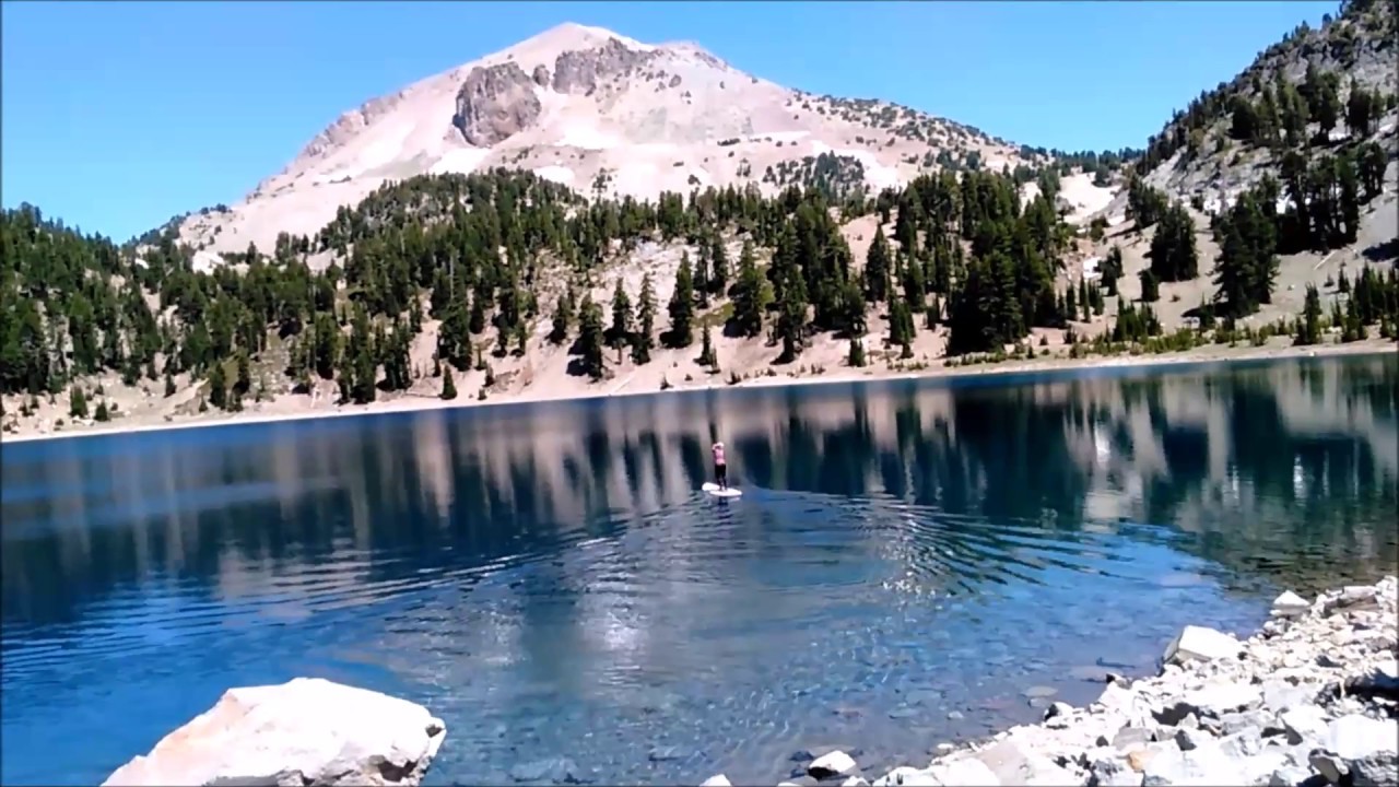 Pati Paddlin'LakeHelenMtLassen - YouTube