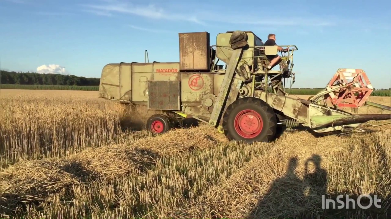 Claas Matador Gigant Baujahr 1966 Sommer Mix 2017 - YouTube