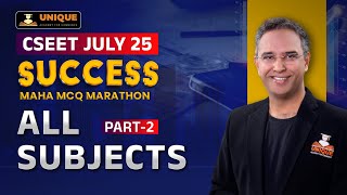 Cseet Nov 2025 Mcq Maha Marathon All Subjects Part 1 Cseet Unique ...