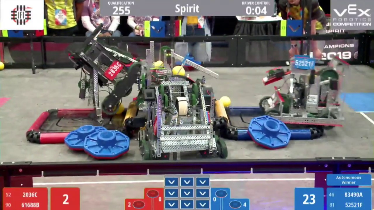 M_Team en VEX Robotic Competicions 2019 - YouTube