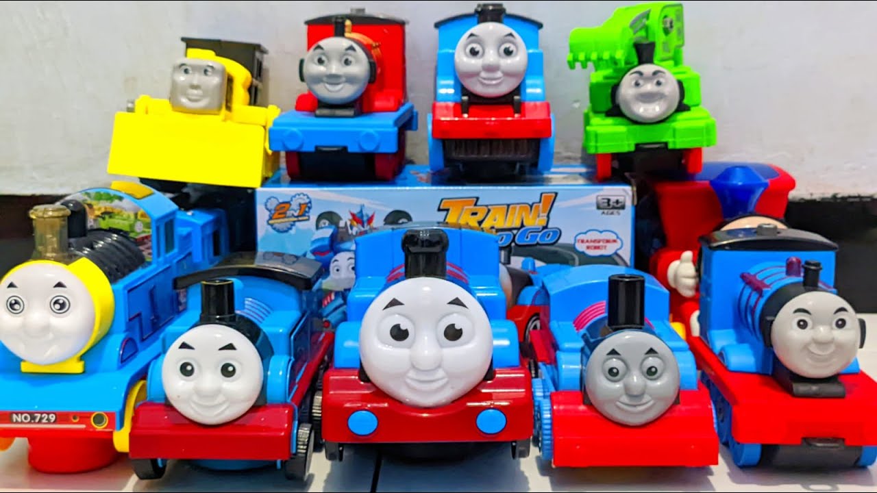 Review Kereta Thomas & Friends Biru, Robot Transformer, Funny Loco ...