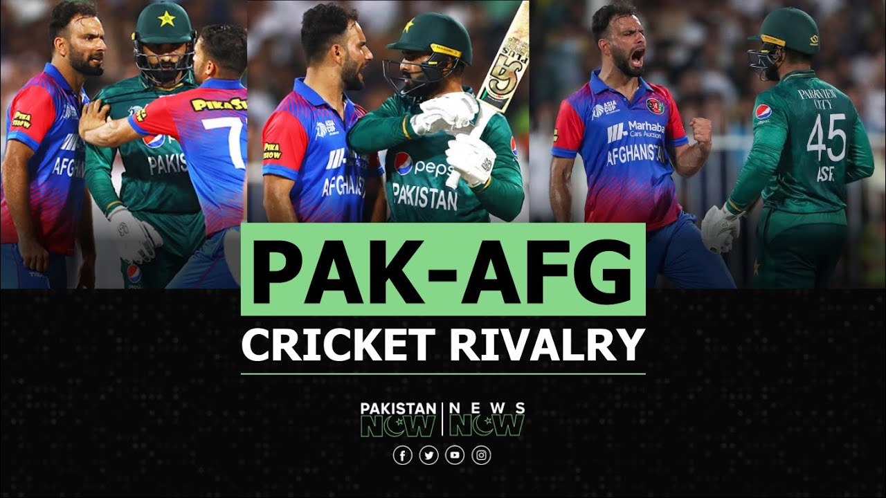Pak-Afghan cricketing rivalry behind the stumps | News Now - YouTube