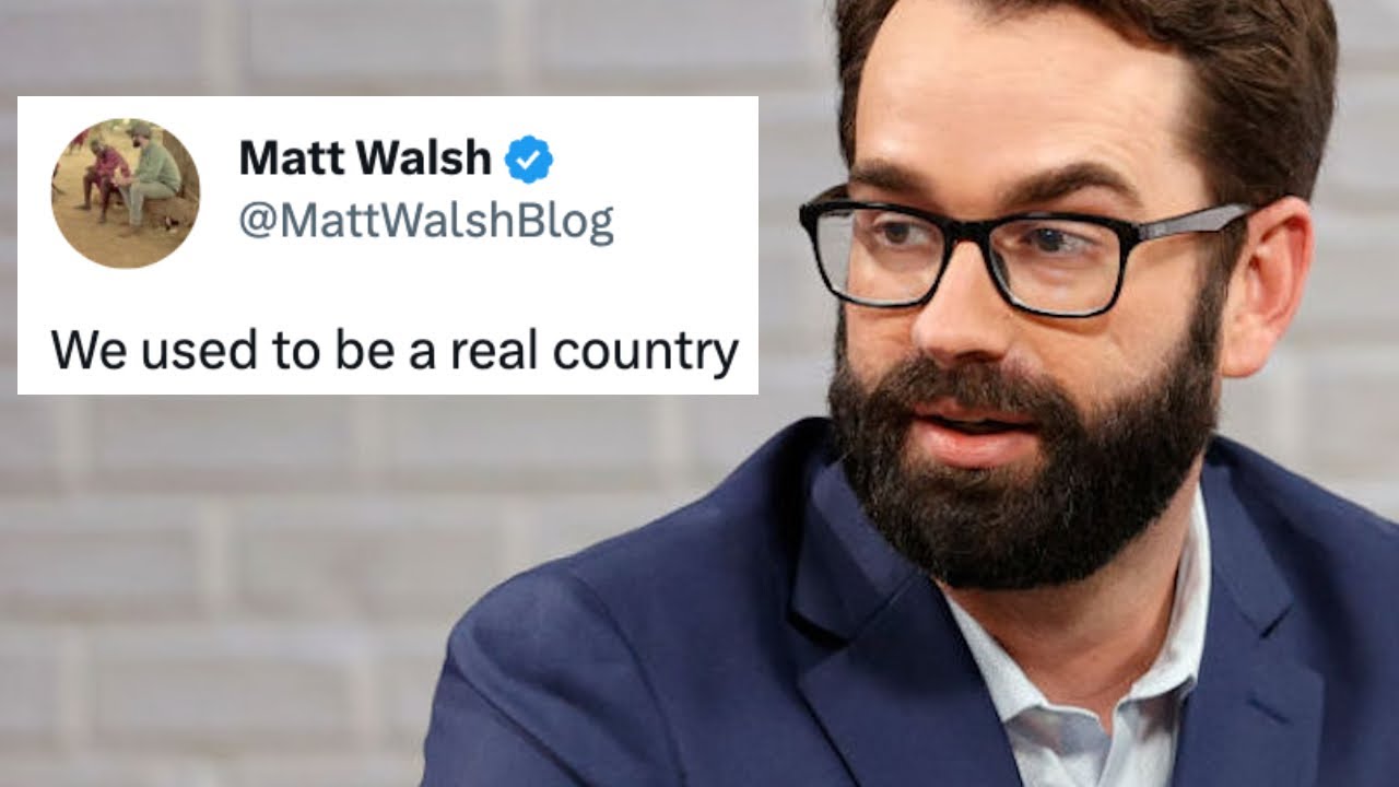 The Awful Nostalgia of Matt Walsh - YouTube