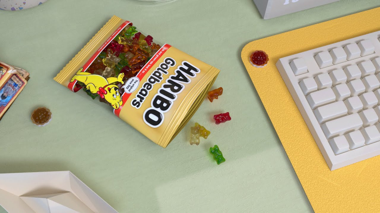 HARIBO ADVENTURE! 하리보 3d 모션그래픽 - YouTube