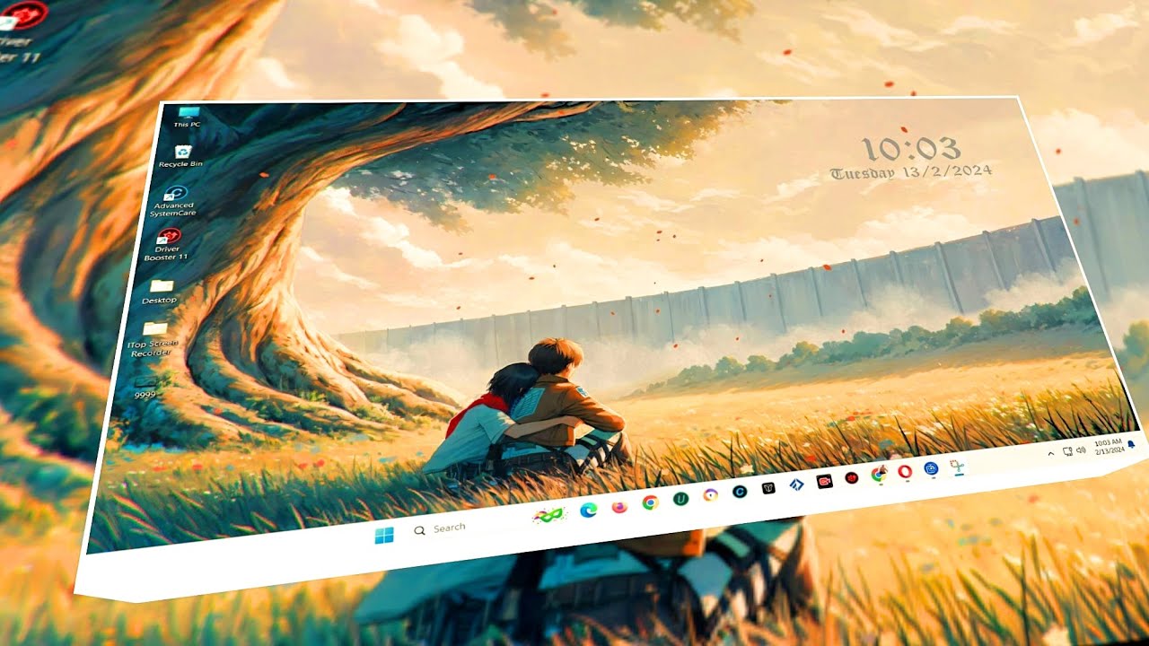 Windows Desktop Animated Wallpaper - YouTube