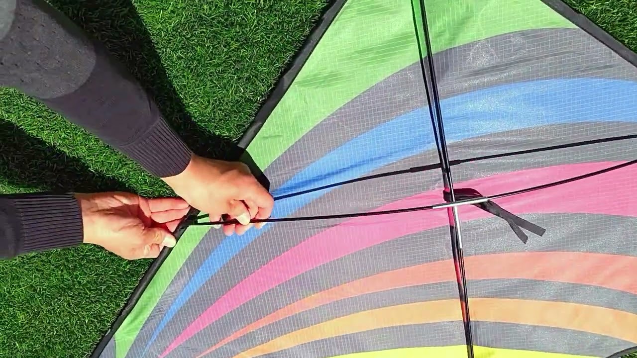 Delta Kite Assembly Video - YouTube