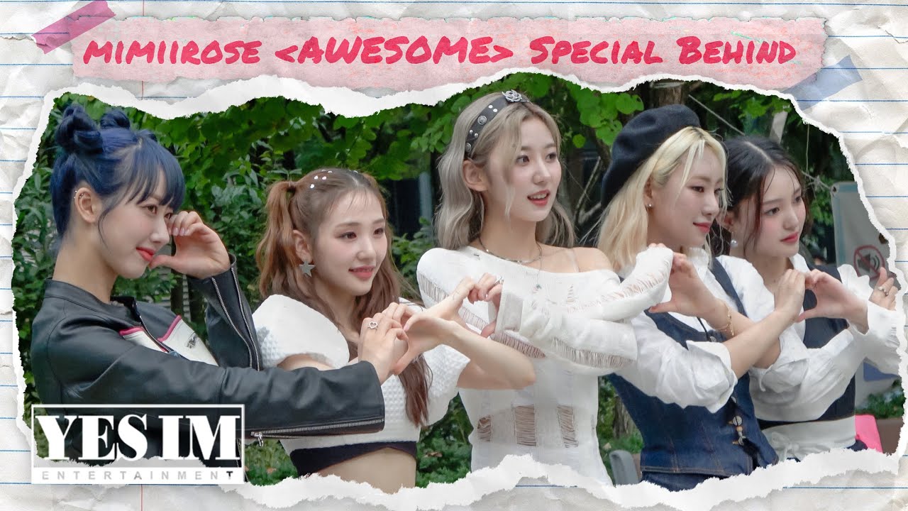 [Rose-in] mimiirose(미미로즈) 1st Single Album [AWESOME] 앨범 활동 스페셜 비하인드 ...