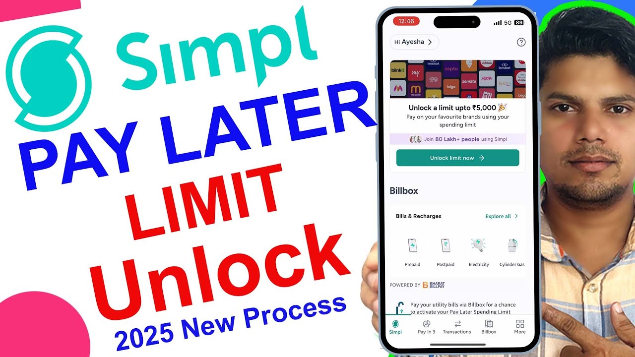 Simpl Pay Later Limit Unlock Process | simpl pay later kaise activate ...