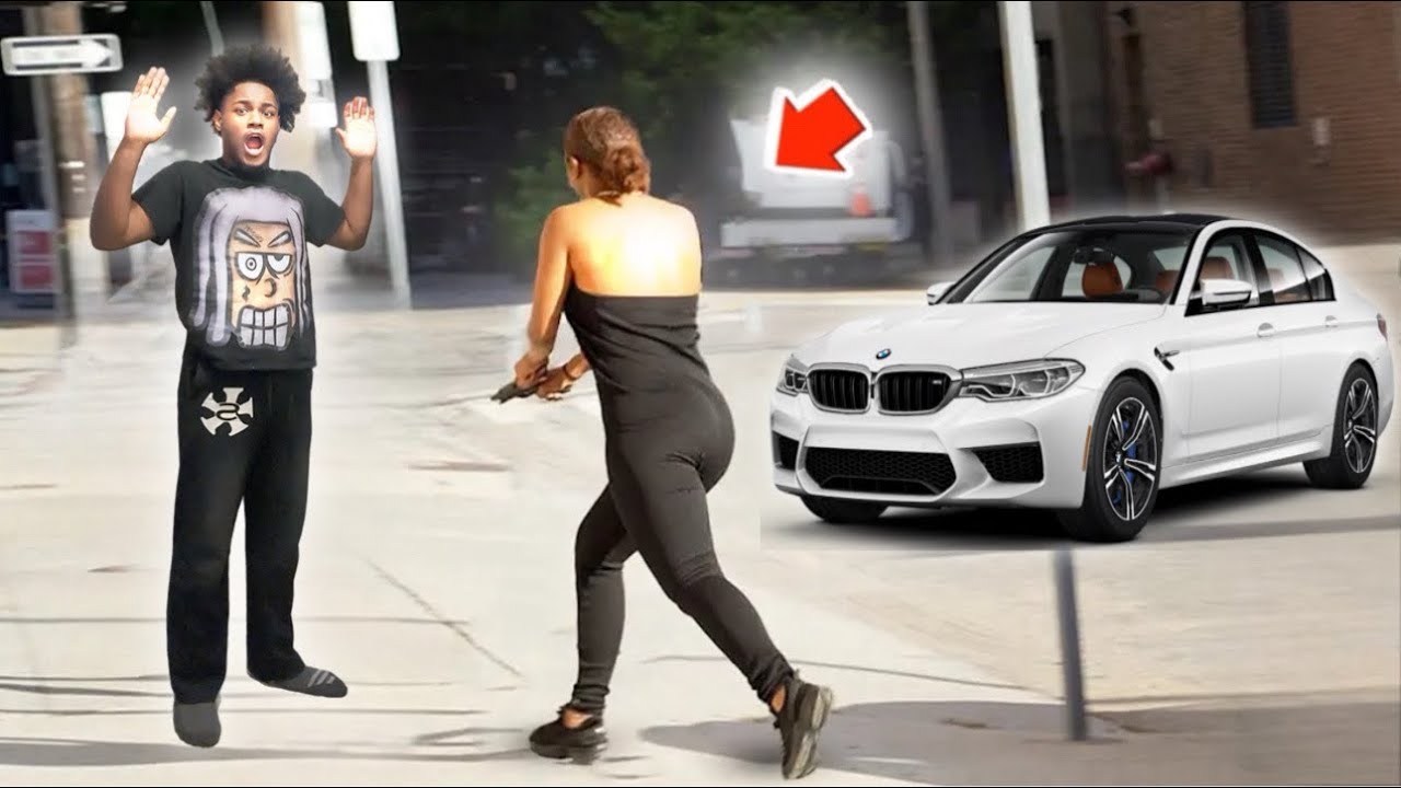 Chasing People’s CARS In The HOOD Prank *GONE WRONG* - YouTube
