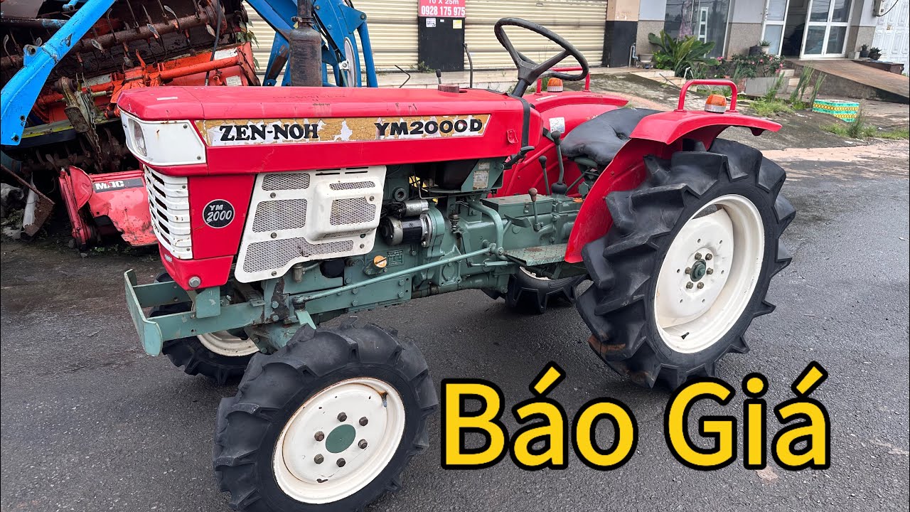 Chi tiết Yanmar Ym2000d Mới Nhất Hôm Nay. Thuận Máy Cày 035.819.1644 ...