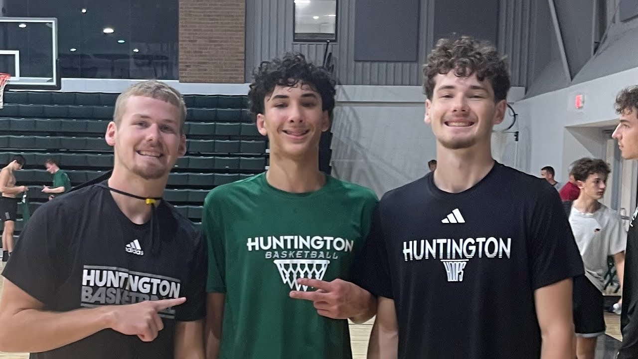 Huntington University Elite Camp Stations - YouTube