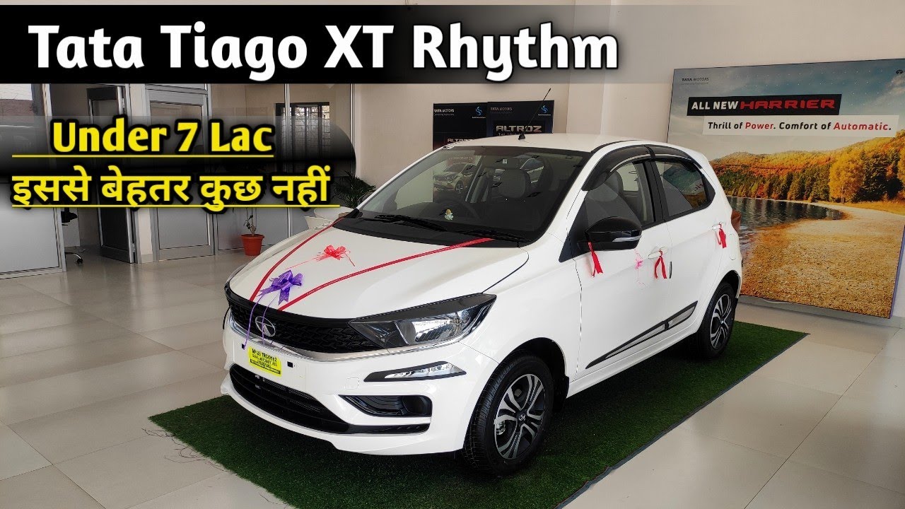 Tata Tiago XT Rhythm Detail Review | New XT Rhythm 2024 - YouTube