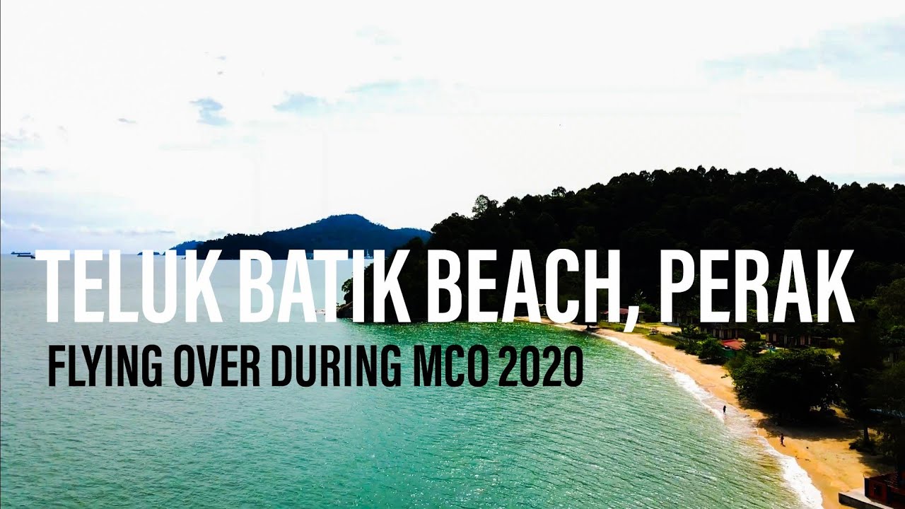 Flying Over Teluk Batik Beach (2020) – Mavic Air 2 (4K) – Relaxing by ...
