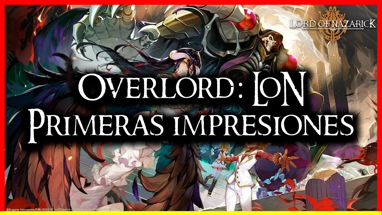 Juego de OVERLORD LORD OF NAZARICK Primeras impresiones - YouTube