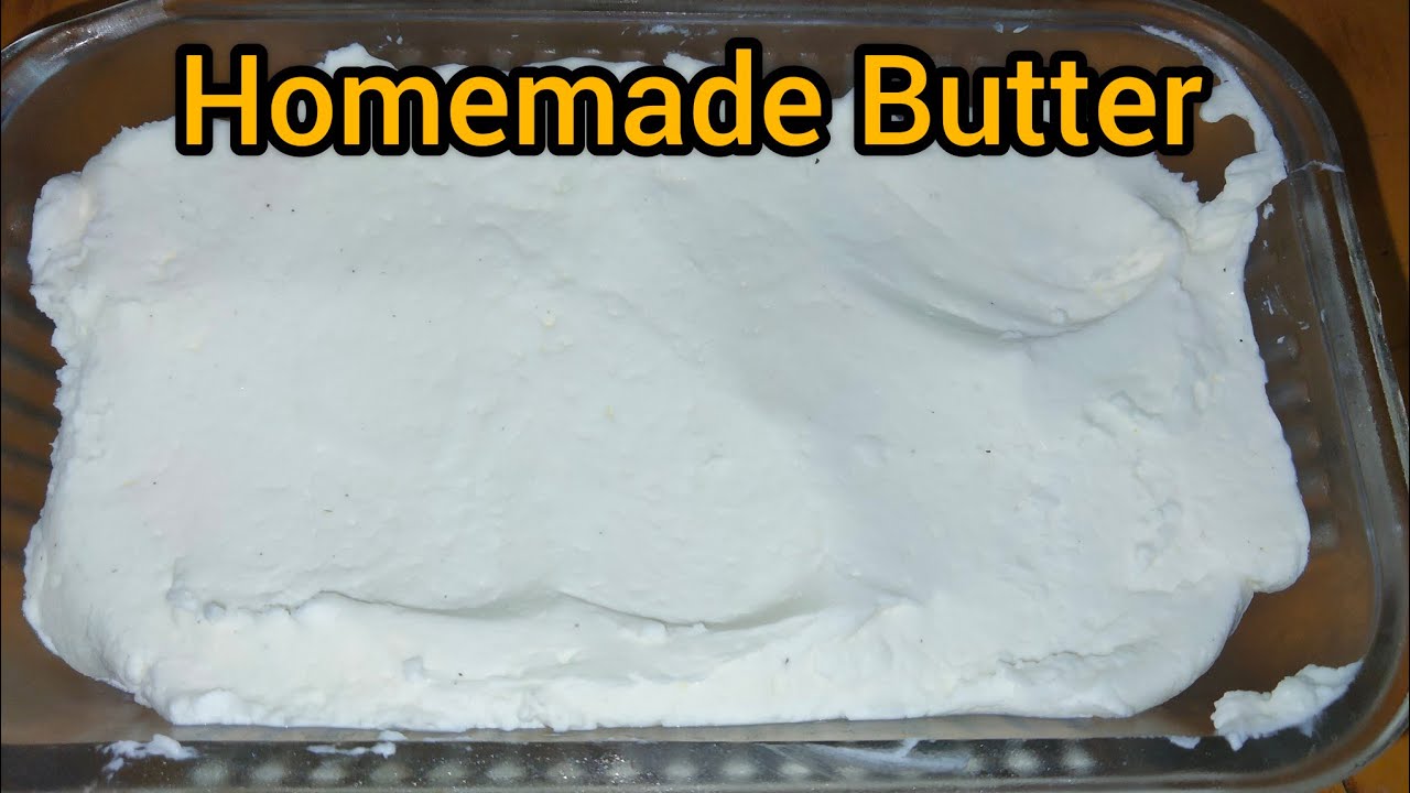 Homemade Butter recipe| Quick and easy 5 min recipe - YouTube
