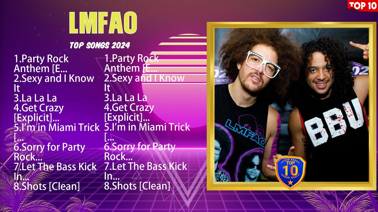 LMFAO Greatest Hits Full Album ️ Top Songs Full Album ️ Top 10 Hits of ...