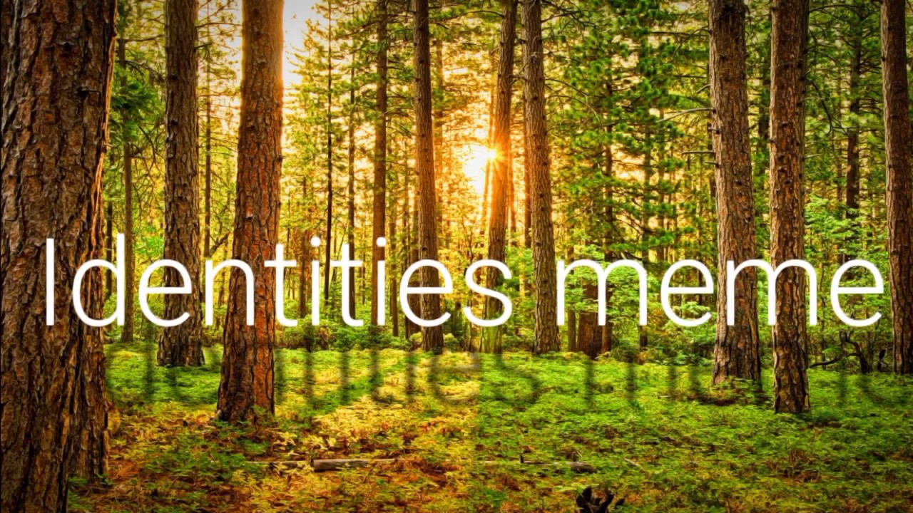 Identities meme!! - YouTube