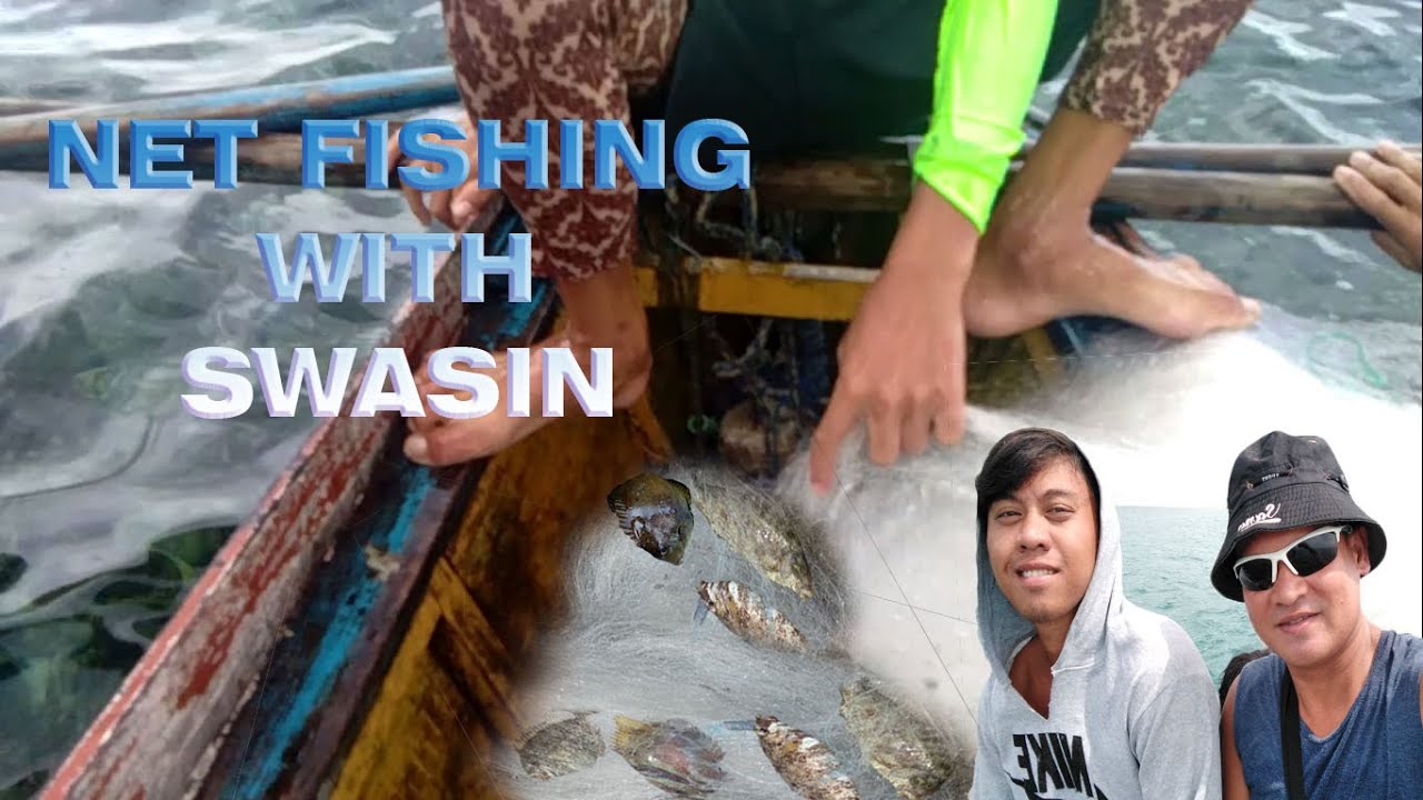 Net Fishing Catching Danggit,Ketong,Katambak and many more - YouTube