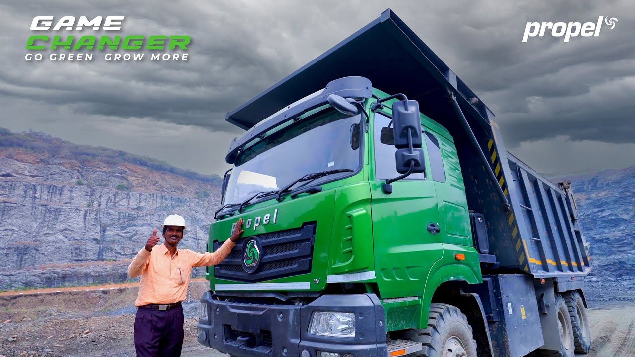 CustomerVoice🎙️#PropelEV #DumperTruck #GameChanger - YouTube