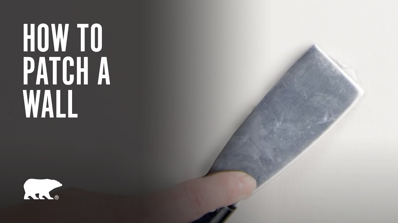 BEHR® Paint | How to Patch a Wall - YouTube