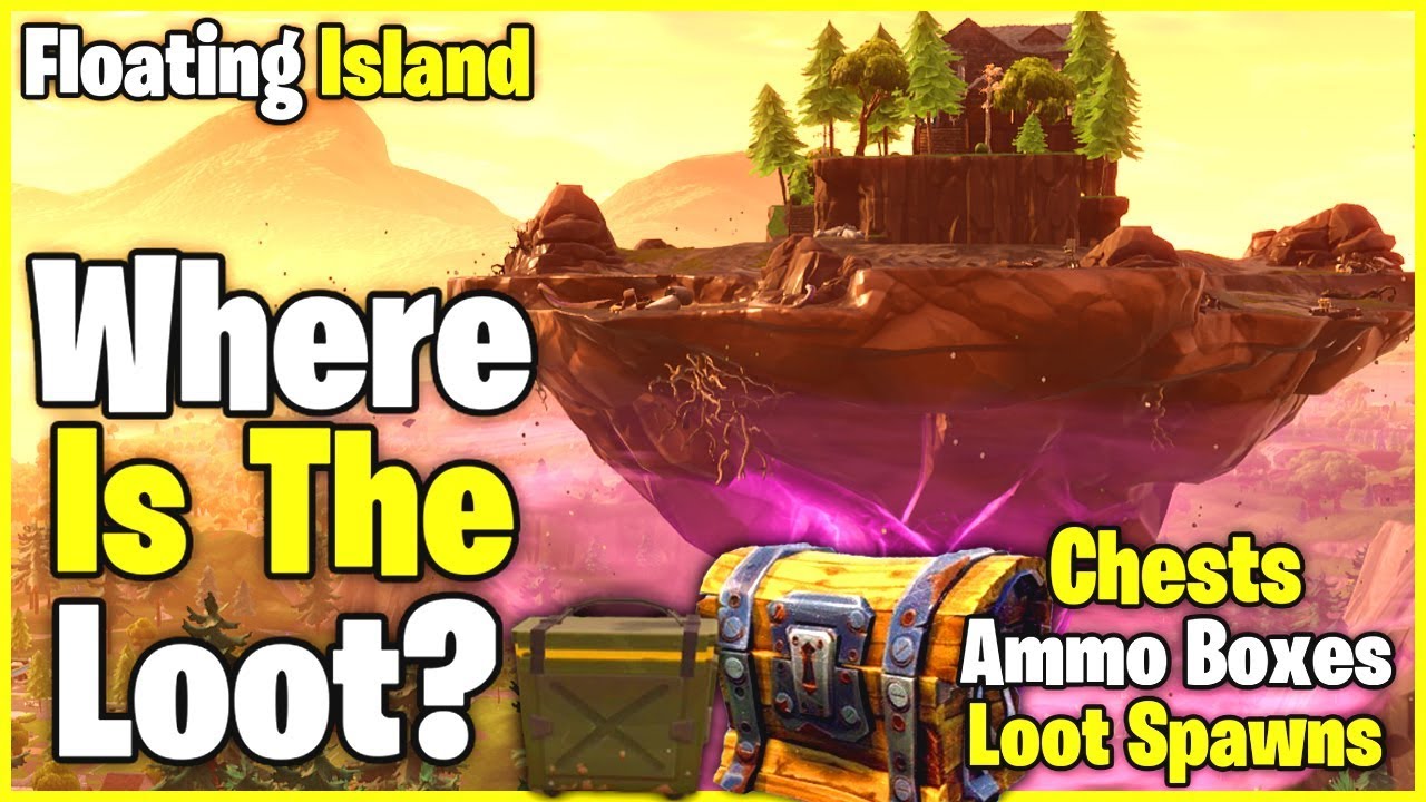 Where Is The Loot? | Floating Island | Chests, Ammo Boxes, and Loot ...
