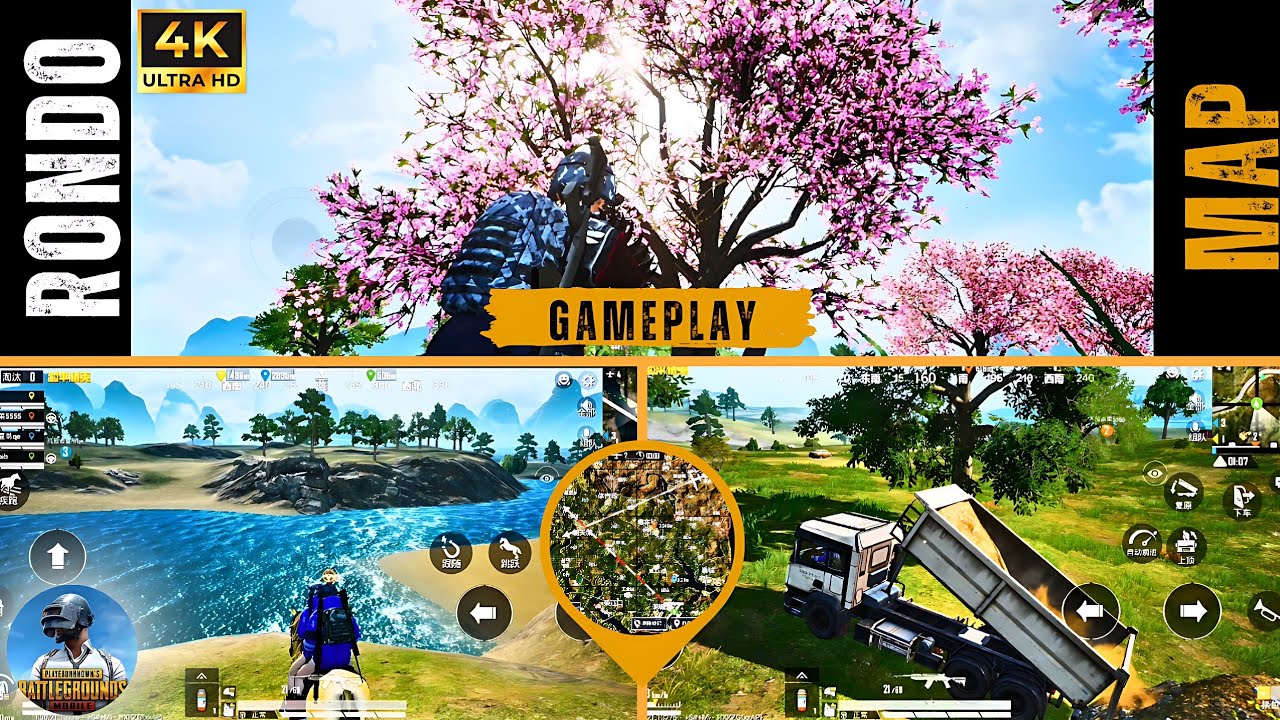 PUBG MOBILE RONDO MAP GAMEPLAY|| 4K ULTRA GRAPHIC|#pubgmobile #newmap # ...