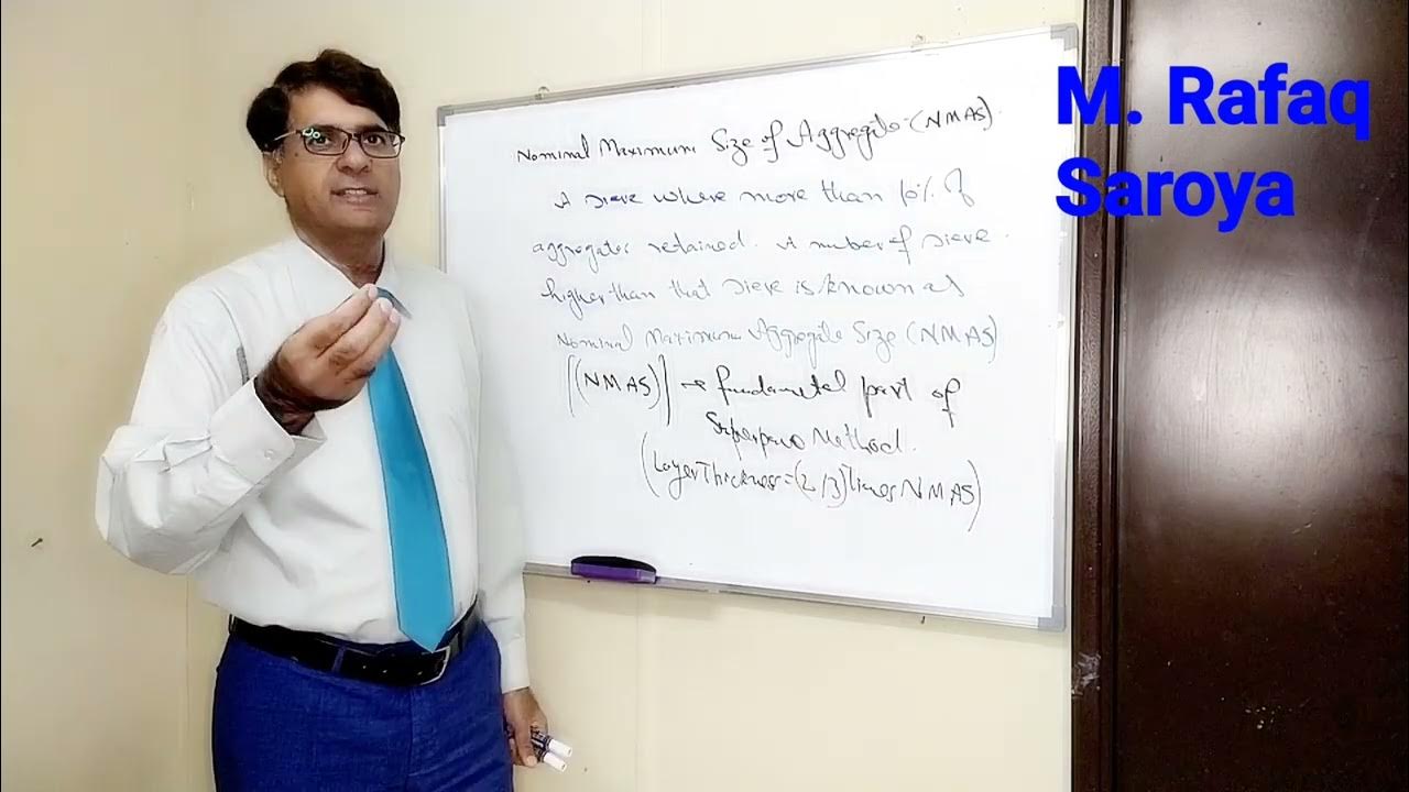 Lecture 9 Description of Nominal Maximum Size Of Aggregate and Maximum Size of Aggregate - YouTube