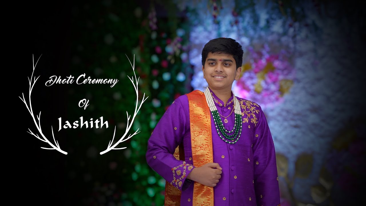 jashith Dhoti Ceremony - YouTube