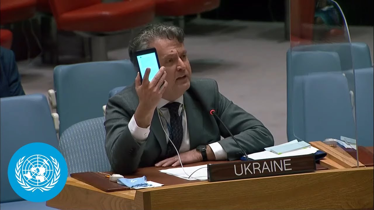 Ukraine - Security Council | War | United Nations | UNTV Live (23 Feb ...