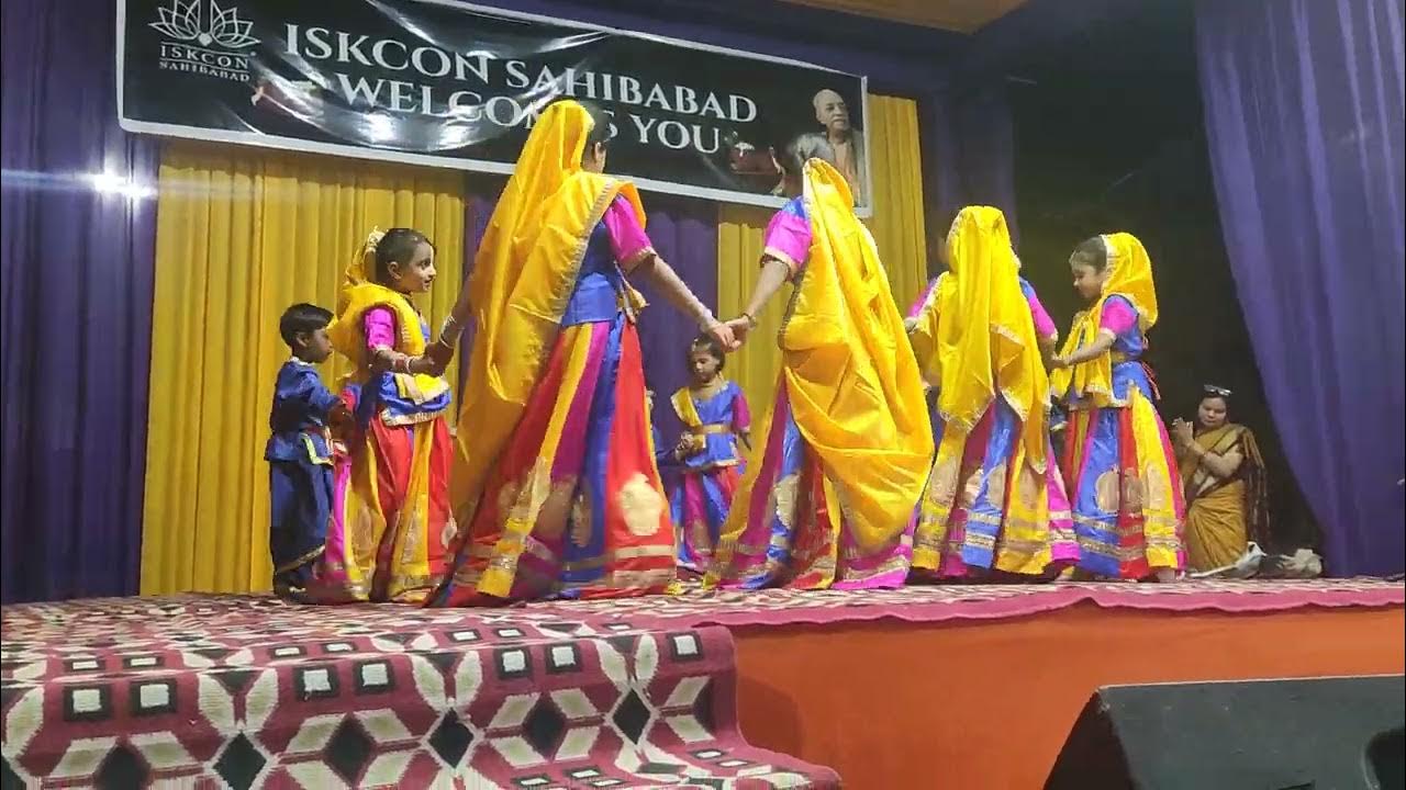 Janmashtami dance performance at iskon - YouTube