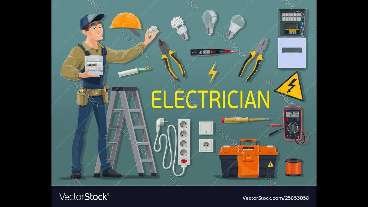 Electrician Work, Electrical Wiring Components and Accessories ...