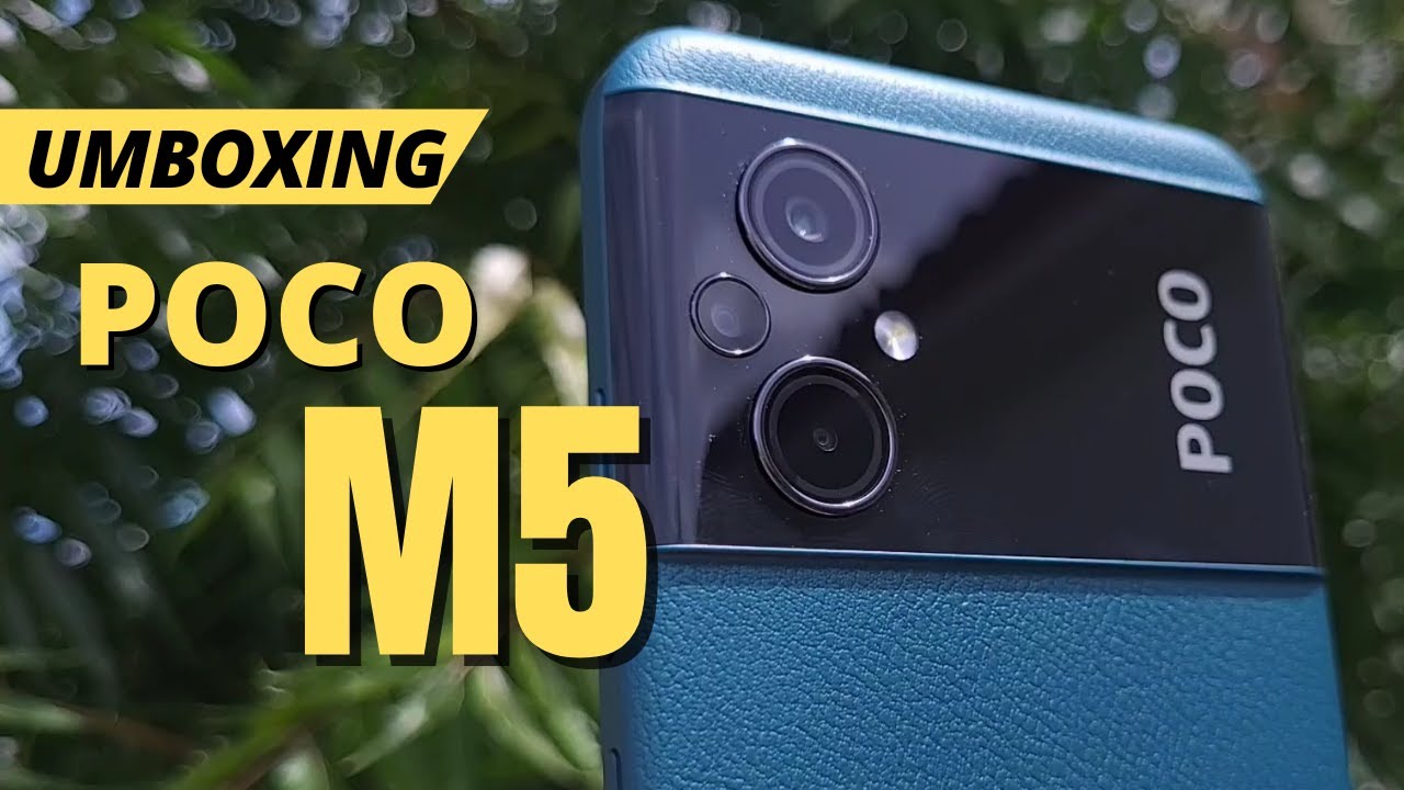 CHEGOU!! Xiaomi POCO M5!! // Unboxing e primeiras impressões - YouTube