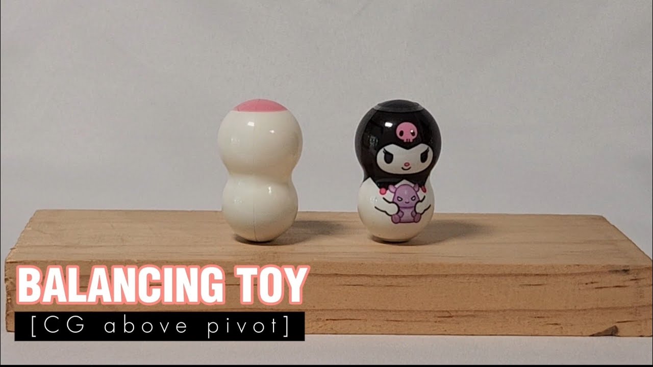 Balancing Toy 02 (CG above pivot) - YouTube