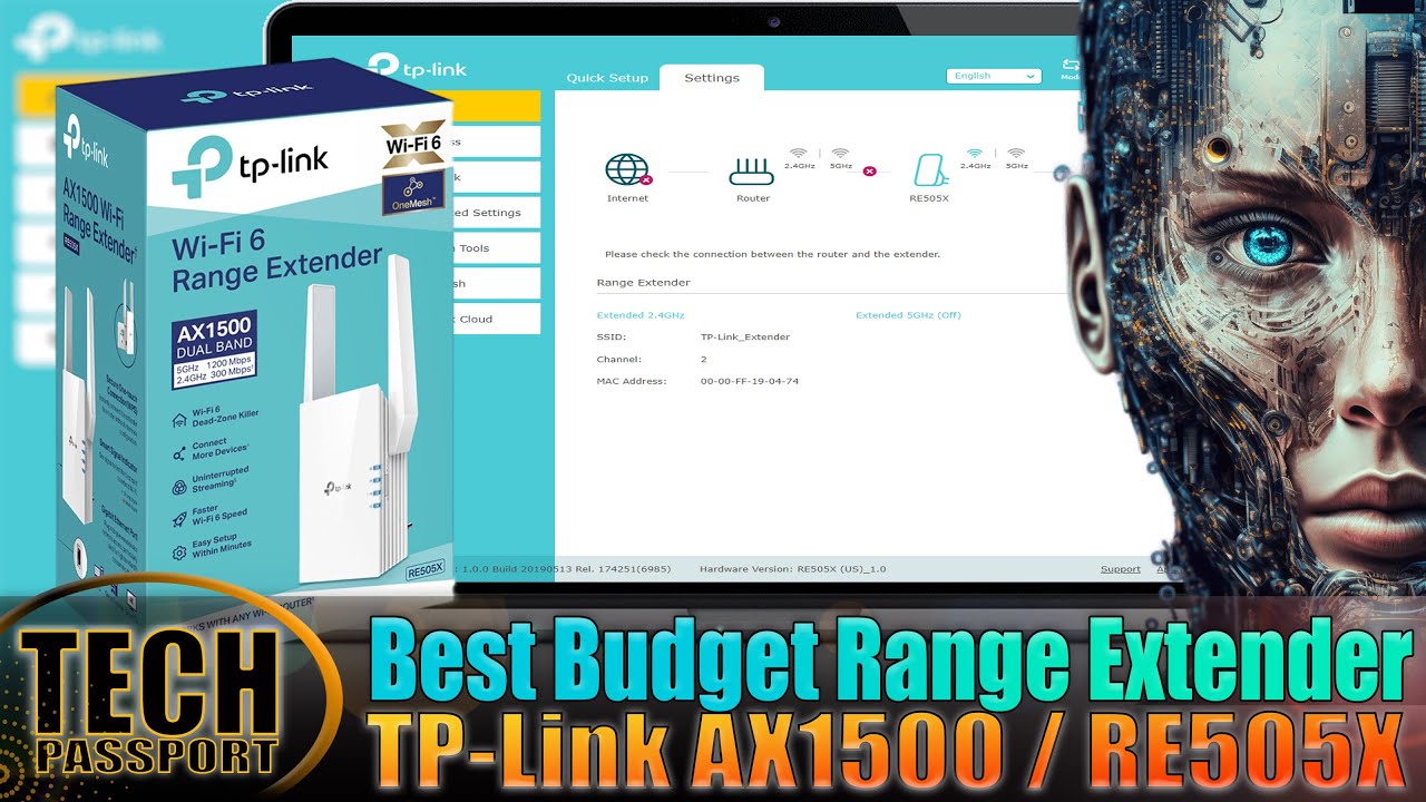 TP Link AX1500 Range Extender RE505X Setup 💦 Best Wifi Range Extender ...