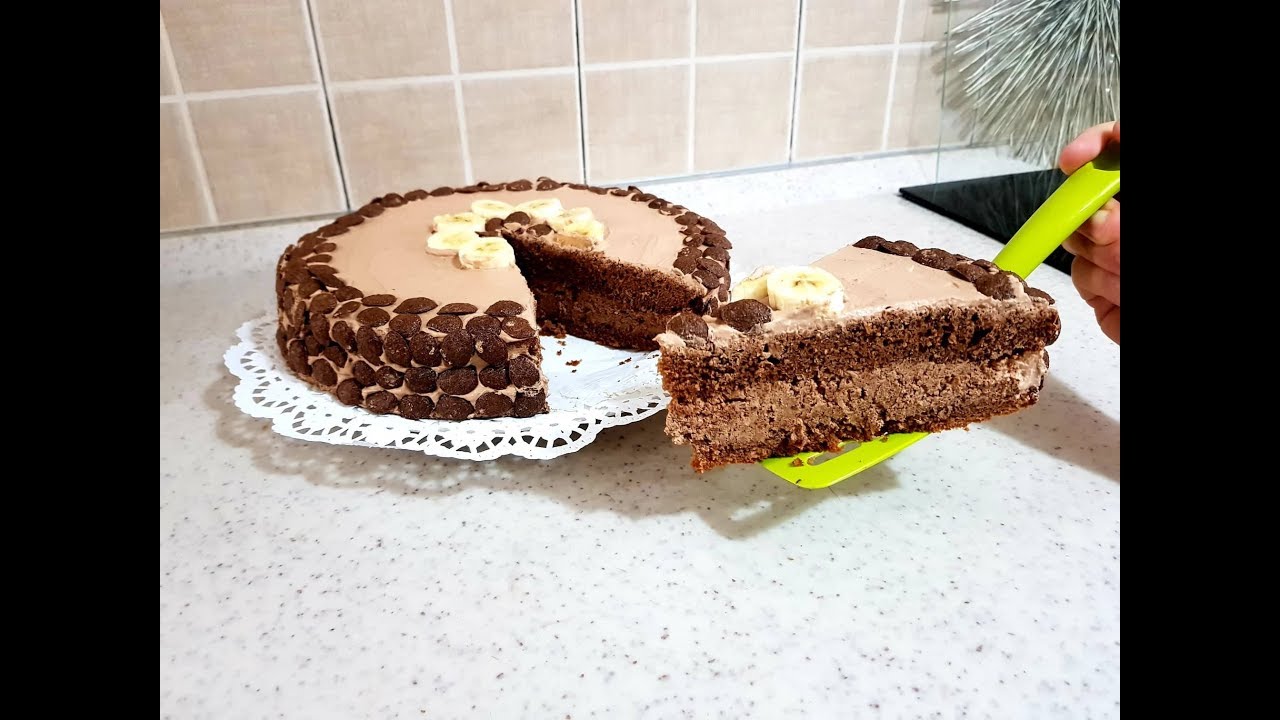 Torte e Thjesht për Ditëlindje me Fruta dhe Çokollatë ! - YouTube
