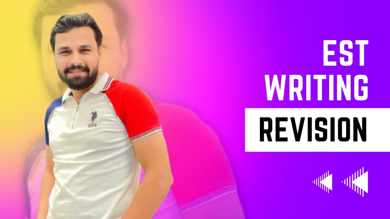 شرح رايتينج - ايست EST English Literacy 1 - Writing Revision - Mr ...