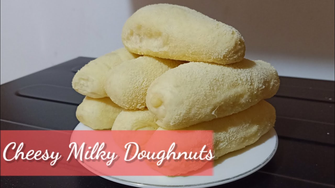 CHEESY MILKY DOUGHNUTS | BAKED DOUGHNUTS - YouTube