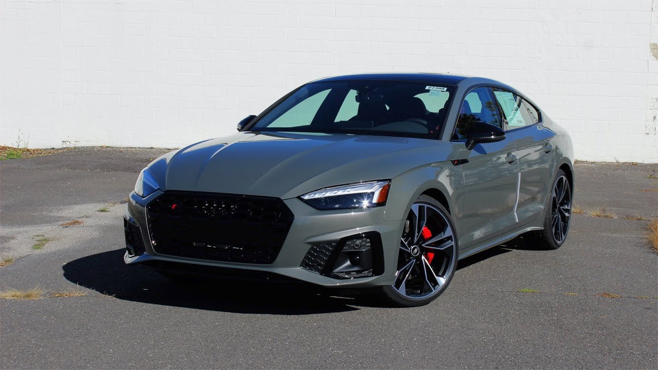 2023 Audi S5 Sportback Premium Plus Features Review POV Road Test